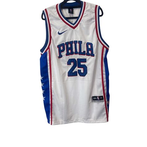 Nba Mens Size Xxxxl Blue White Top S