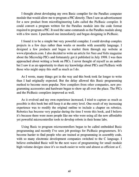 Solution Programming Pic Microcontrollers With Picbasic Embedded