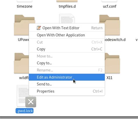 如何以管理员身份在 Debian Gnome 桌面上打开和编辑文件和文件夹