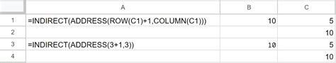 Worksheet Function Excel How To Increase A Cell Reference S Row