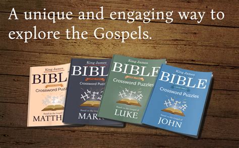 King James Bible Crossword Puzzles Based On The Gospel Of Mark 50