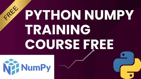 Python Numpy Training Course Free Python Guides