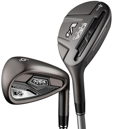 New Adams Idea Tech V4 Forged Hybrid Iron Combo Set Graphite Senior