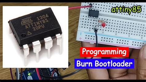 How To Program Attiny85 Microcontroller With Arduino Uno Programming