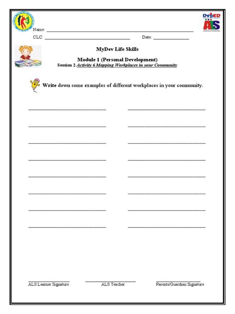 Mydev Session 2 Activity 6 Pdf Learning Cognition