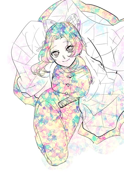 Kochou Shinobu Kimetsu No Yaiba Drawn By Rrre Danbooru