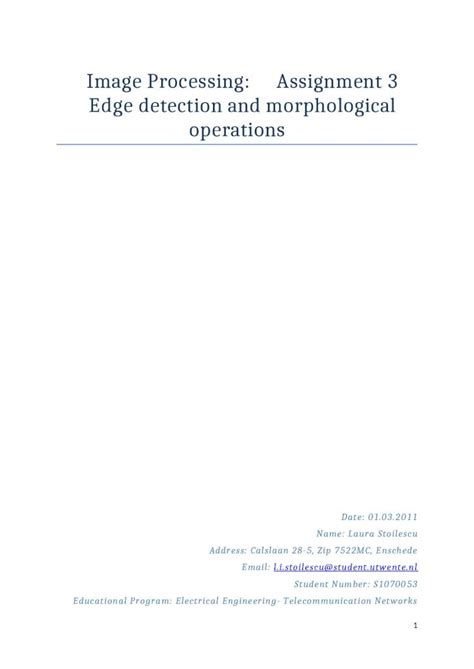 Doc Edge Detection And Morphological Operations Dokumentips
