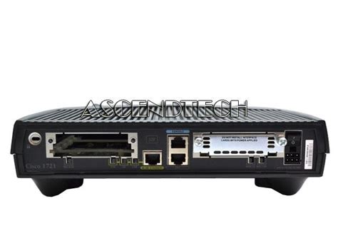 Cisco 1721 Cisco 1721 Modular Access Router