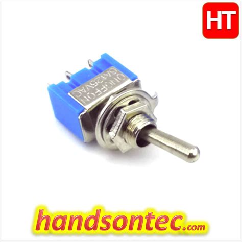 Toggle Switch MTS ON OFF ON SPDT A VAC HandsOn Tech