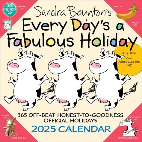 2025 January Calendar Events Clip Art Funny Pablo Ryder