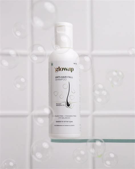 Hk Glowup Anti Hair Fall Shampoo For Women And Men Hkclinic
