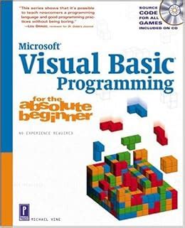Visual Basic Programming For The Absolute Beginner W CD Vine Michael Amazon