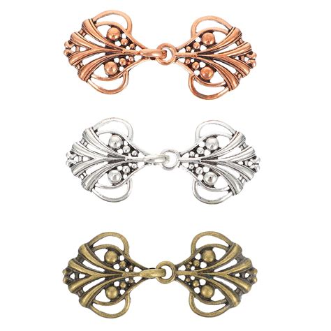 3 Pairs Diy Button Accessories Cloak Clasp Fasteners Women Cheongsam