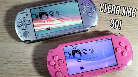 Psp Custom Theme Showcase Clear Xmb Black Ctf V10 3d 51 Off