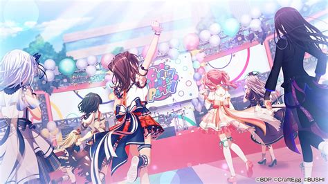 Bang Dream Girls Band Party 5th Anniversary Illustration Rbangdream