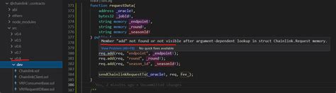 Blockchain Chainlink Request Doesn T Have Add Function Stack Overflow