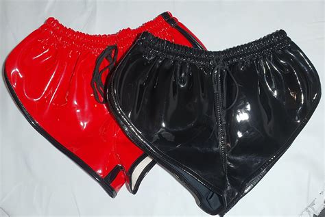 Herren Slip Unterhose aus PVC Lack in Größe S XL Etsy