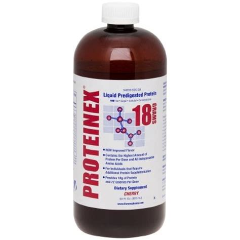 Proteinex 18g Liquid Protein 30oz Pre Made Without Sugar High