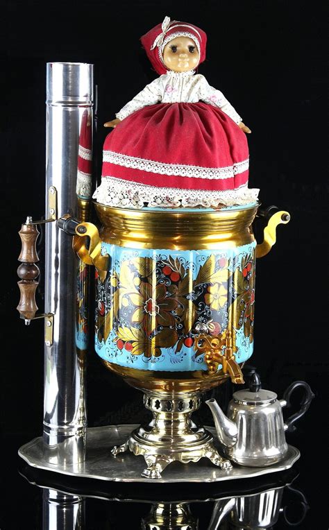 Samovar on Wood Soviet TULA Samovar on Coals Volume 8 Liters A - Etsy