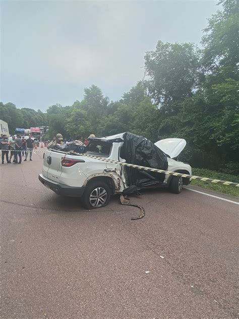 Acidente Grave Entre Caminhão E Carro Deixa Um Morto E Um Ferido Na Br