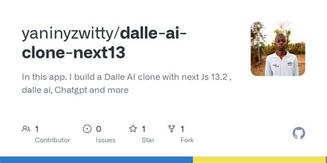 Ian Mwangi On Linkedin Github Yaninyzwittydalle Ai Clone Next13 In