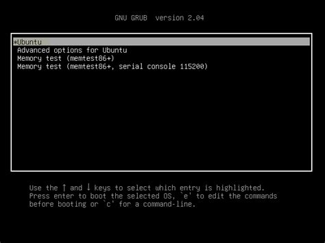 how to boot ubuntu 20 04 lts in rescue emergency mode