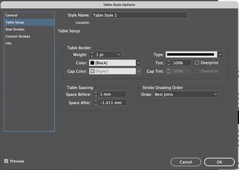 Creative Cloud How Can I Adjust Row Height Column Width With Either A