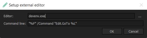 external editor mtuner documentation