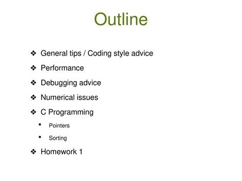 Programming Tips Gs540 January 10 Ppt Download