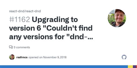 Upgrading To Version 6 Couldn T Find Any Versions For Dnd Core That
