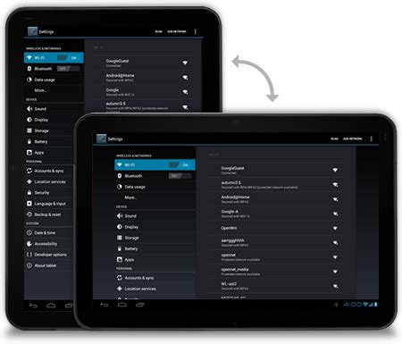 Multi Pane Layouts Android Developers