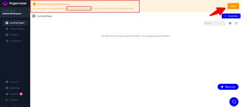 Delete Workspace