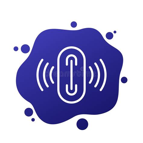 Sensor Line Icon For Web Stock Illustration Illustration Of Radio