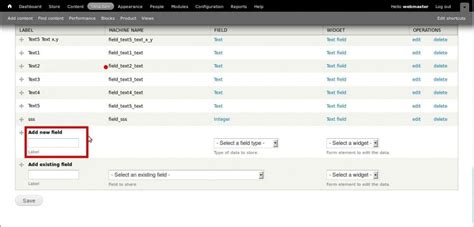 Drupal How To Add Custom Fields To A Product Content Type In Ubercart