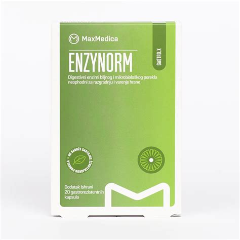 MAXMEDICA ENZYNORM 20 KAPSULA