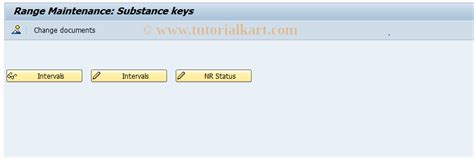 Cgb1 Sap Tcode Ehs Number Range For Specification Key