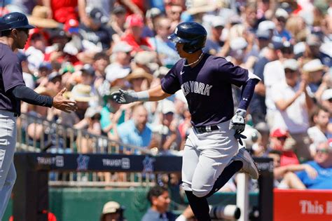 Oswaldo Cabrera Rinde En Campamento De Yankees El Extrabase