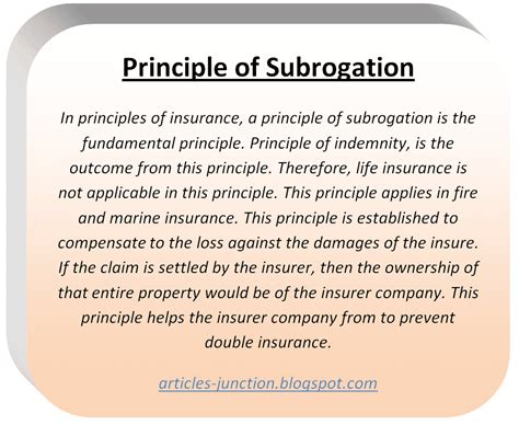 Subrogation Health Insurance Affordable Insurance Tips