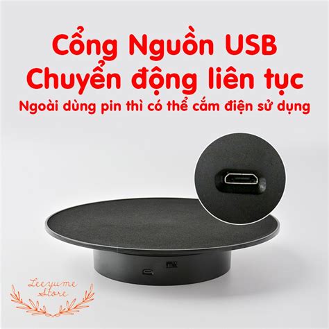 Mua BÀn Xoay 360 ĐỘ TrƯng BÀy SẢn PhẨm ĐẾ Xoay ĐiỆn ChỤp Ảnh SẢn PhẨm