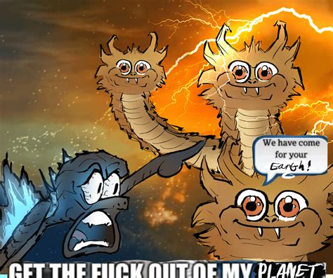 My Oc Version Of Godzilla And A Super Nuked Godzilla R Godzilla