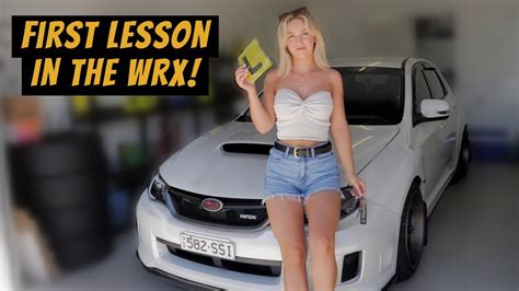 Teaching My Girlfriend How To Drive Manual Youtube