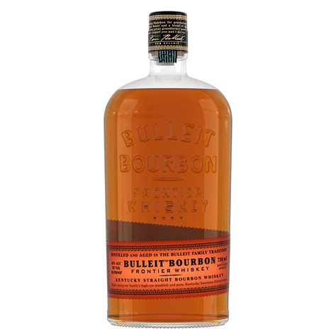 Bulleit Bourbon Whiskey 750 Ml