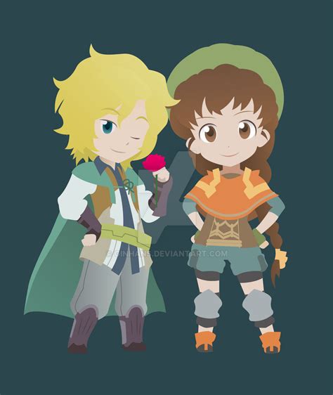 Isuzu And Rudy Log Horizon By Ginhans On Deviantart
