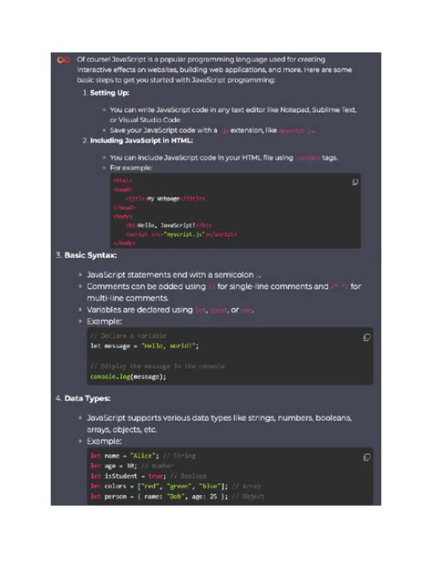 Learn Javascript Pdf