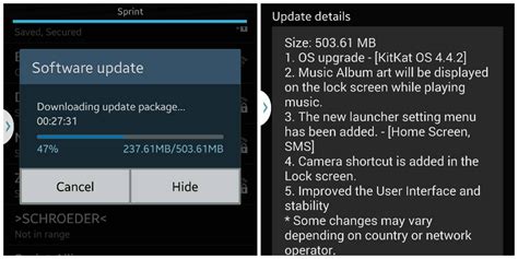 Sprint Samsung Galaxy Note 3 KitKat Update Begins Rolling Out Phandroid