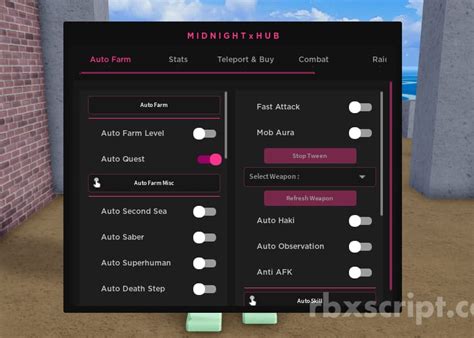 Blox Fruits Auto Quests Auto Farm Auto Haki Scripts RbxScript