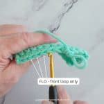 Understanding Front Loop And Back Loop Crochet Easy Breezy Crochet