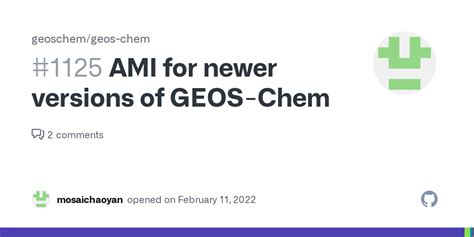 Ami For Newer Versions Of Geos Chem Issue Geoschem Geos Chem