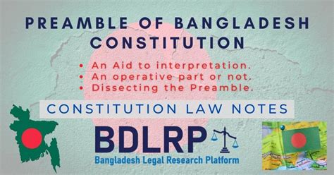 Bangladesh Constitution Law Notes Bangladesh Legal Research Platform