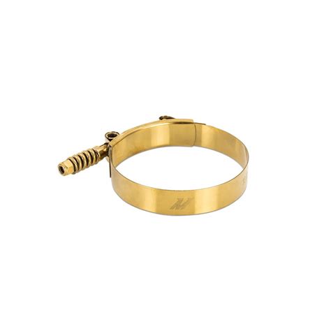 Mishimoto 375 Inch Stainless Steel Constant Tension T Bolt Clamp Gold